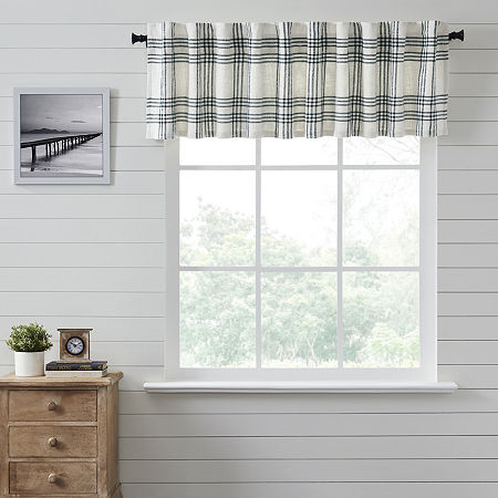 Click here for Vhc Brands Country Woven Plaid Rod Pocket Valance... prices