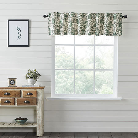 Click here for Vhc Brands Dorset Rod Pocket Tailored Valance  One... prices