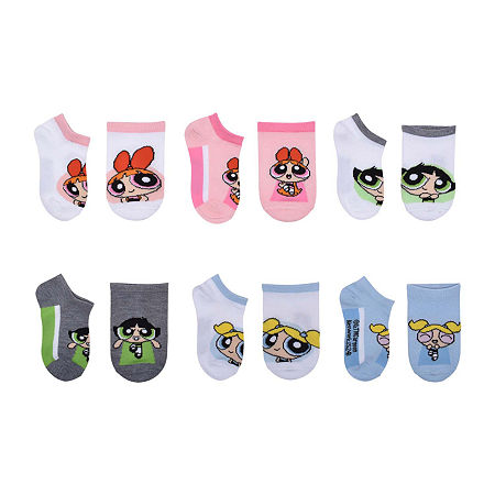 Click here for Little & Big Kid Girls 6 Pair Powerpuff Girls No S... prices