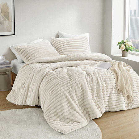 Click here for 510 Design Avril Fluffy Ribbed Plush Midweight Com... prices