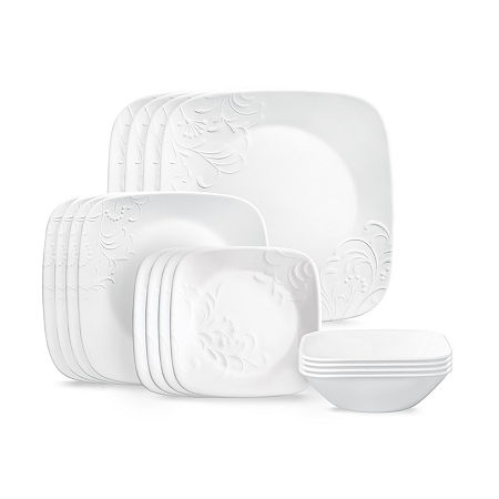 Click here for Corelle Cherish 16-pc. Glass Dinnerware Set  One S... prices