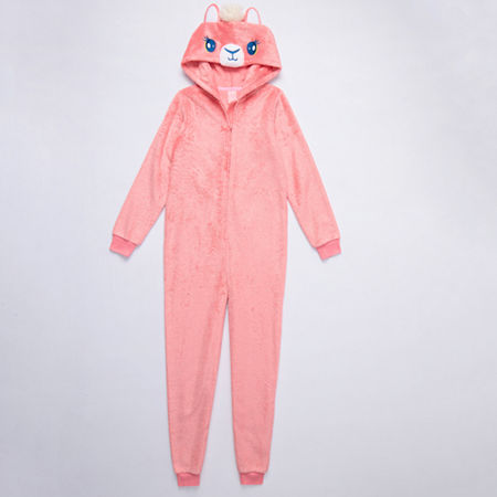 Click here for Little & Big Kid Girls Plush Hooded Long Sleeve On... prices