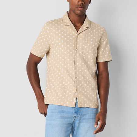 Click here for mutual weave Mens Short Sleeve Camp Shirt  Small... prices