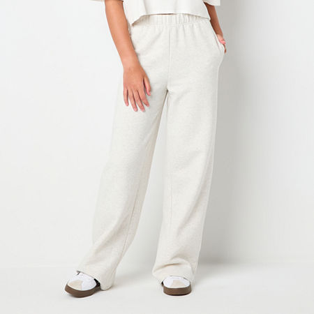 Click here for Arizona Womens Wide Leg Juniors Fleece Sweatpant... prices