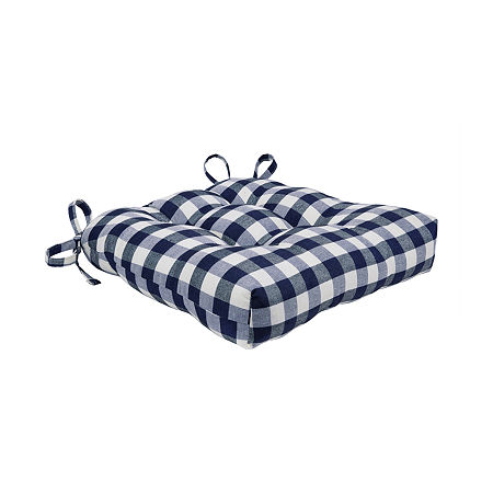Click here for Achim Buffalo Check Tufted Dining Cushion  One Siz... prices