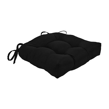 Click here for Achim Chase Tufted Dining Cushion  One Size  Black prices
