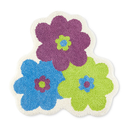 Click here for Town And Country Blossom Purple Bath Rug  One Size... prices
