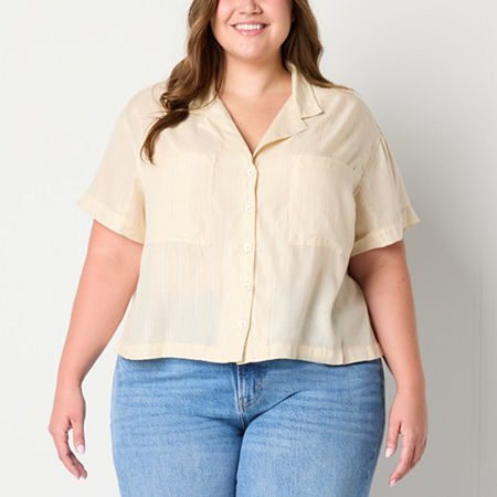 Click here for a.n.a Plus Womens Short Sleeve Shine Regular Fit B... prices