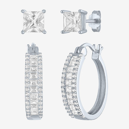 Click here for Yes  Please! Womens Lab Created White Sapphire Ste... prices