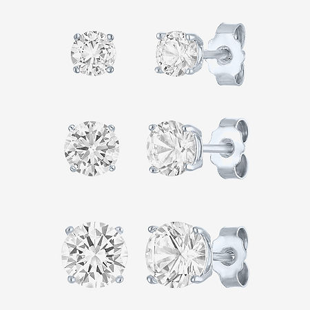 Click here for Yes  Please! Womens Lab Created White Sapphire Ste... prices