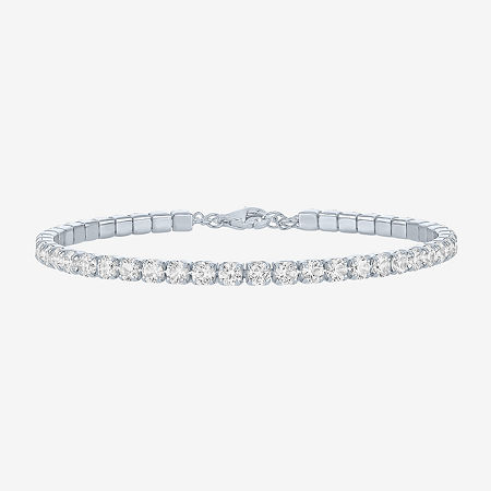 Click here for Yes  Please! Womens Lab Created White Sapphire Ste... prices