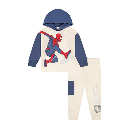 Click here for Toddler Boys 2-pc. Spiderman Pant Set  2t  Beige prices