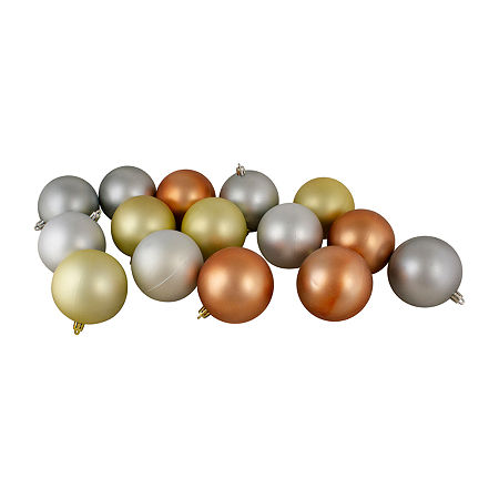 Click here for Northlight 2-Finish Silver Ball 32-pc. Christmas O... prices