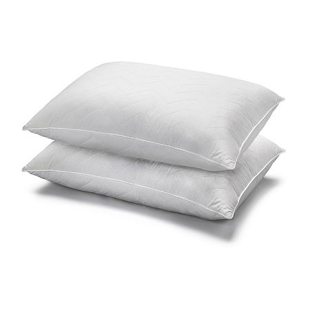 Click here for Ella Jayne Cotton Quilted Medium Density 2-Pack Pi... prices