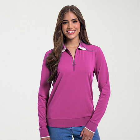 Click here for Antigua Fall 2025 Womens Mock Neck Active Quarter-... prices
