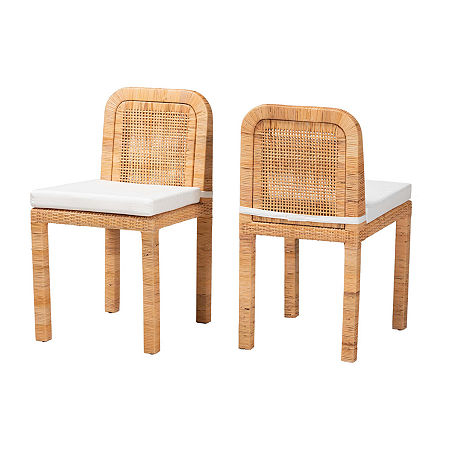 Click here for Zariah Dining Chair  One Size  White prices