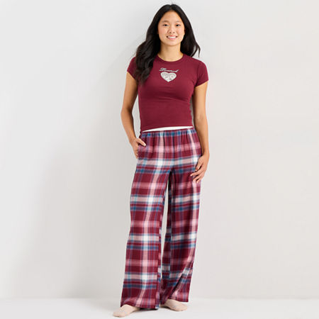 Click here for Arizona Body Womens Flannel Juniors Pajama Pants... prices