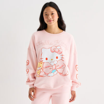 Grayson Threads, The Label Womens Crew Neck Long Sleeve Hello Kitty ...