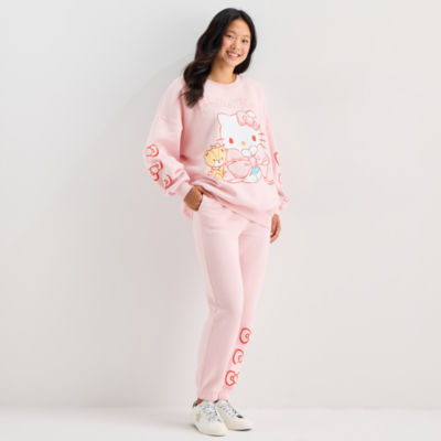 Grayson Threads, The Label Womens Crew Neck Long Sleeve Hello Kitty ...