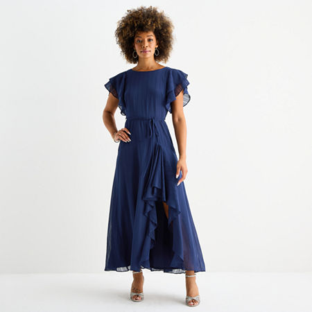 Click here for Danny & Nicole Womens Short Sleeve High-Low Maxi D... prices