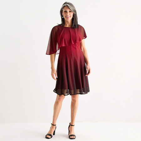 Click here for Danny & Nicole Womens Short Sleeve Ombre Fit + Fla... prices