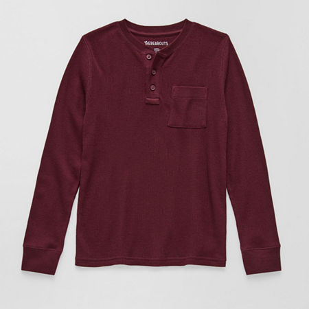Click here for Thereabouts Little & Big Kid Boys Henley Neck Long... prices