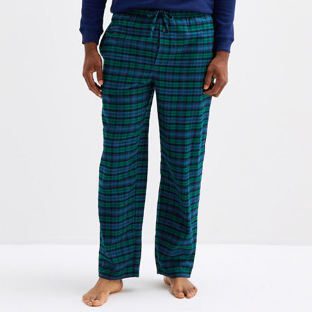 Click here for St. Johns Bay Mens Flannel Pajama Pants  Small  Bl... prices