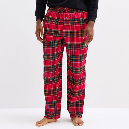 St. Johns Bay Mens Flannel Pajama Pants  Xx-large  Red