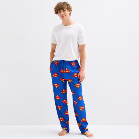 Click here for Mens Superman 1 Pair Pajama Pants  Medium  Blue prices