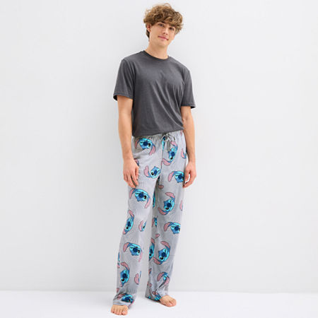 Click here for Mens Lilo & Stitch 1 Pair Pajama Pants  Small  Gra... prices