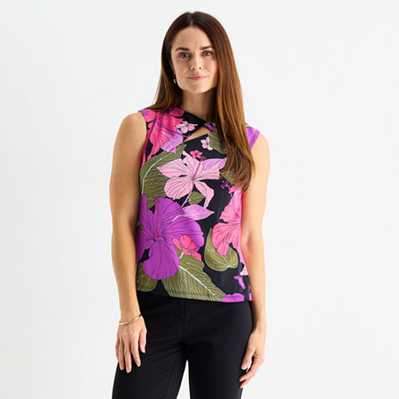 Click here for Liz Claiborne Womens Asymmetrical Neck Sleeveless... prices