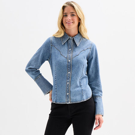 Click here for a.n.a Womens Easy-on + Easy-off Long Sleeve Regula... prices