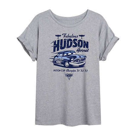 Click here for Disney Cars Doc Hudson Tee Womens Juniors Crew Nec... prices