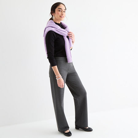 Click here for St. Johns Bay Womens Wide Leg Tall Pull-On Pant  S... prices
