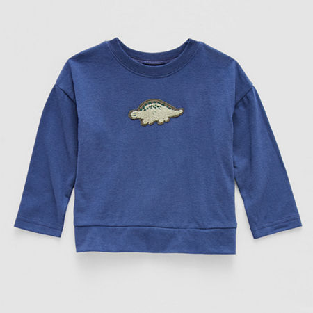 Click here for Okie Dokie Baby Boys Round Neck Long Sleeve Regula... prices