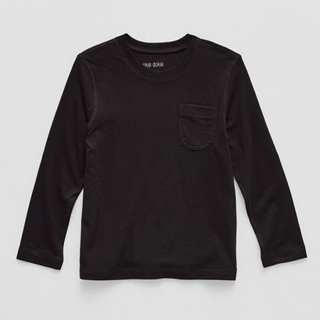 Click here for Okie Dokie Toddler Boys Round Neck Long Sleeve T-S... prices