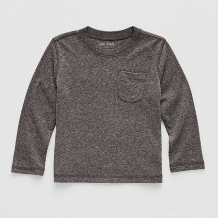 Click here for Okie Dokie Toddler Boys Crew Neck Long Sleeve T-Sh... prices
