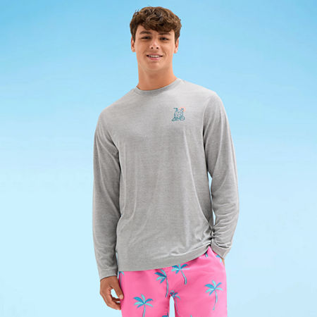 Click here for Burnside Mens Crew Neck Long Sleeve Quick Dry T-Sh... prices