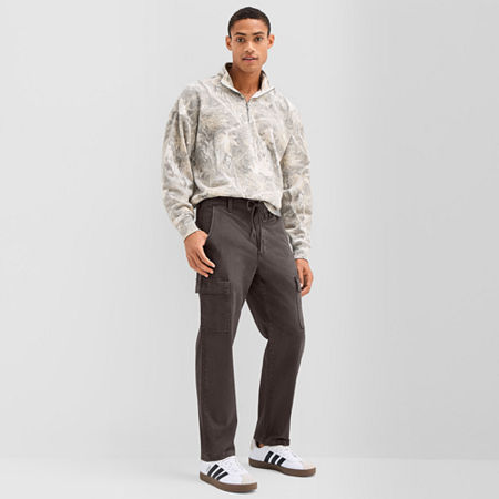 Click here for Arizona Mens Loose Fit Cargo Pant  Small  Gray prices