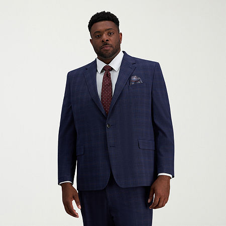 Click here for Haggar J.M. Haggar Mens Slim Fit Plaid Big and Tal... prices