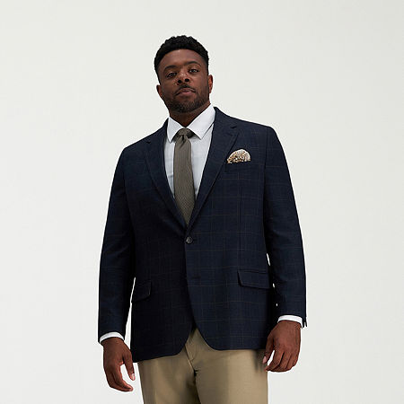Click here for Haggar J.M. Haggar Mens Big and Tall Plaid Sport C... prices