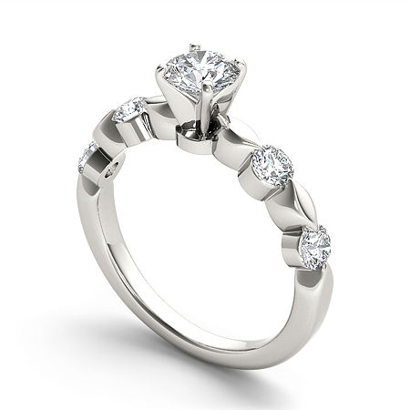 Click here for 1 CT.T.W. Natural Round Diamond 14K Gold  7  White prices