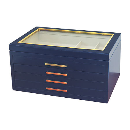 Click here for Paul K. ORourke Co. Blue Jewelry Box  One Size  Bl... prices