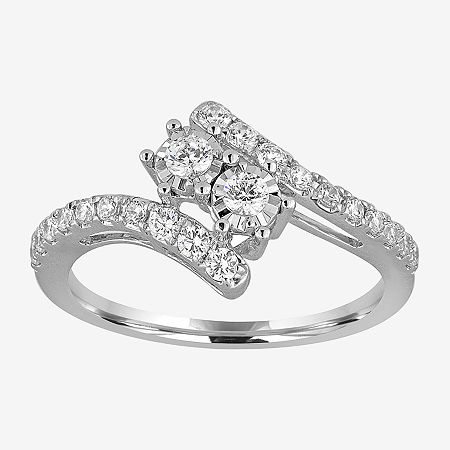 Click here for Two Forever 1 CT.T.W. Natural Diamond Two-Stone 10... prices