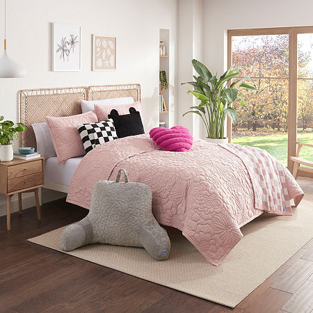 Click here for Forever 21 Floral Quilt Set  One Size  Pink prices