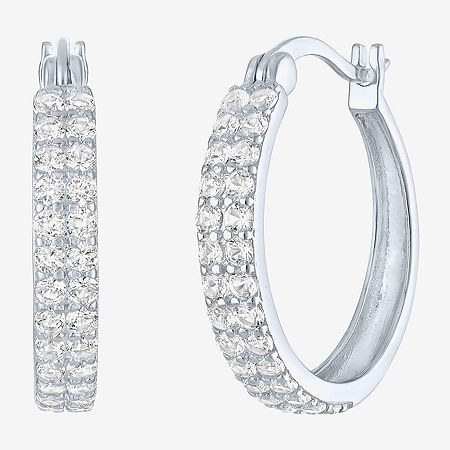 Click here for Yes  Please! Womens Lab Created White Sapphire Ste... prices