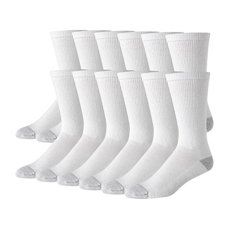 Click here for Hanes Ultimate Mens 12 Pair Big and Tall Crew Sock... prices