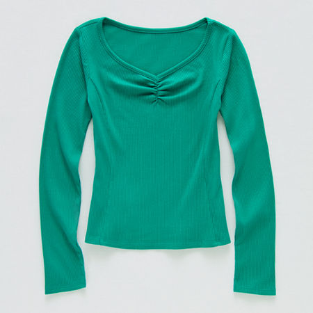 Click here for Thereabouts Little & Big Kid Girls V Neck Long Sle... prices