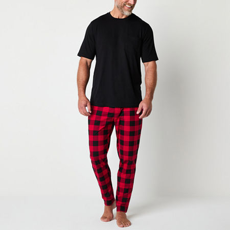 Click here for St. Johns Bay Mens Crew Neck Short Sleeve 2-pc. Pa... prices