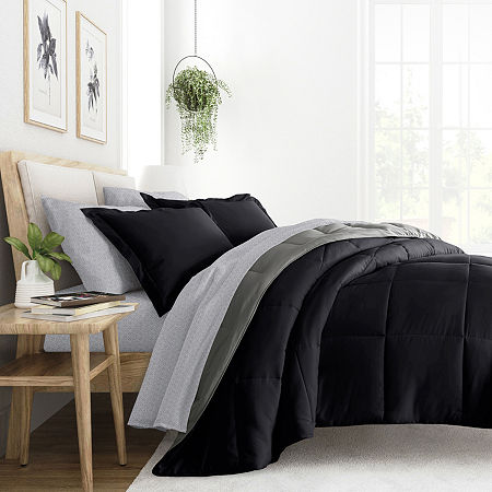 Click here for Casual Comfort Reversible Microfiber 7-pc. Down Al... prices